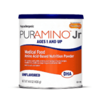 Puramino junior unflavored hypoallergenic formula powder (case of 4, 14 ...